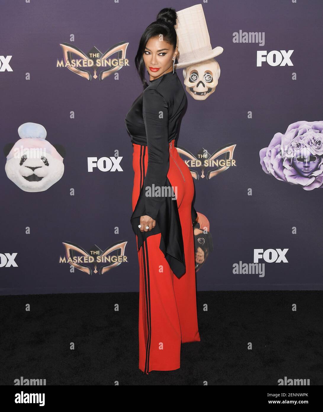 Nicole Scherzinger arrives at THE MASKED SINGER Season 2 Premiere held ...