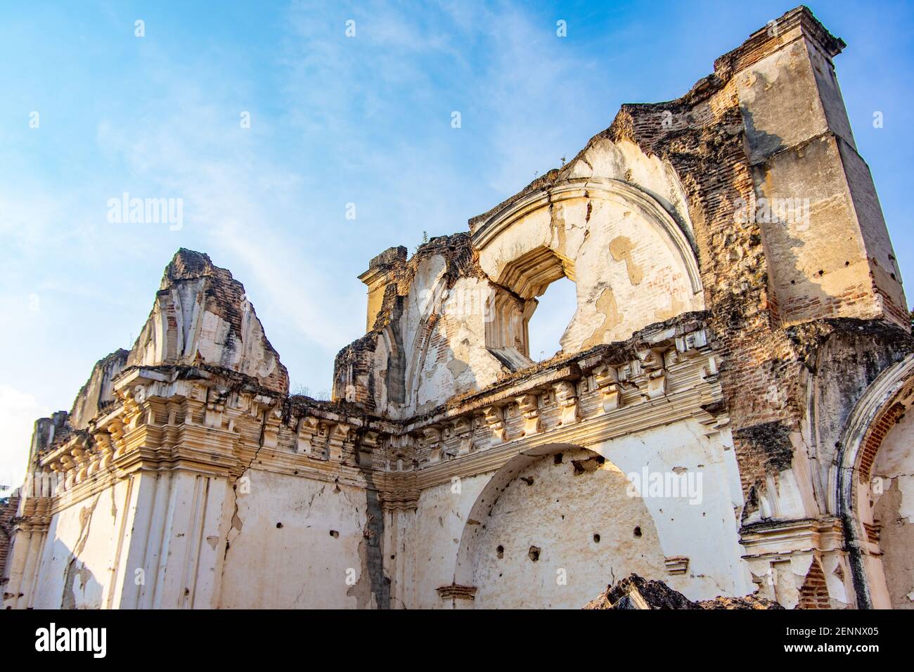 La Recolección Architectural Complex ruins of Antigua, Guatemala Stock ...