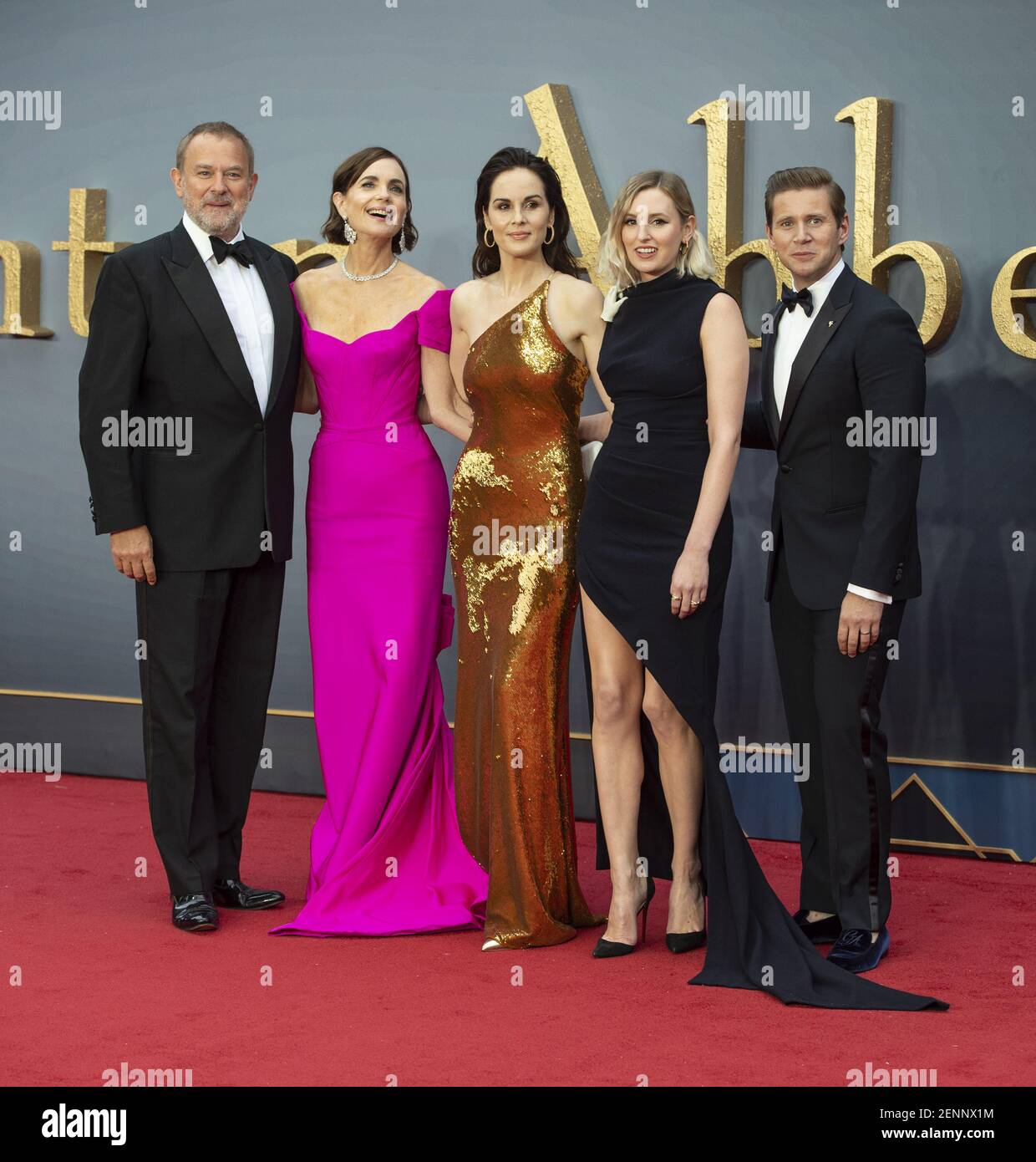 Hugh Bonneville, Elizabeth McGovern, Michelle Dockery, Laura Carmichael ...