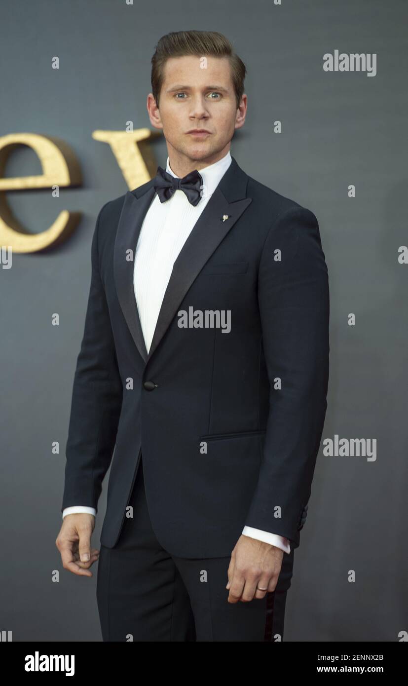 Allen Leech attends the World Premiere Of Downton Abbey at Leicester ...