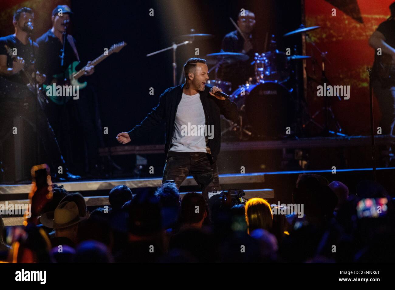 Co-host, Dallas Smith performs during the 2019 Canadian Country Music ...