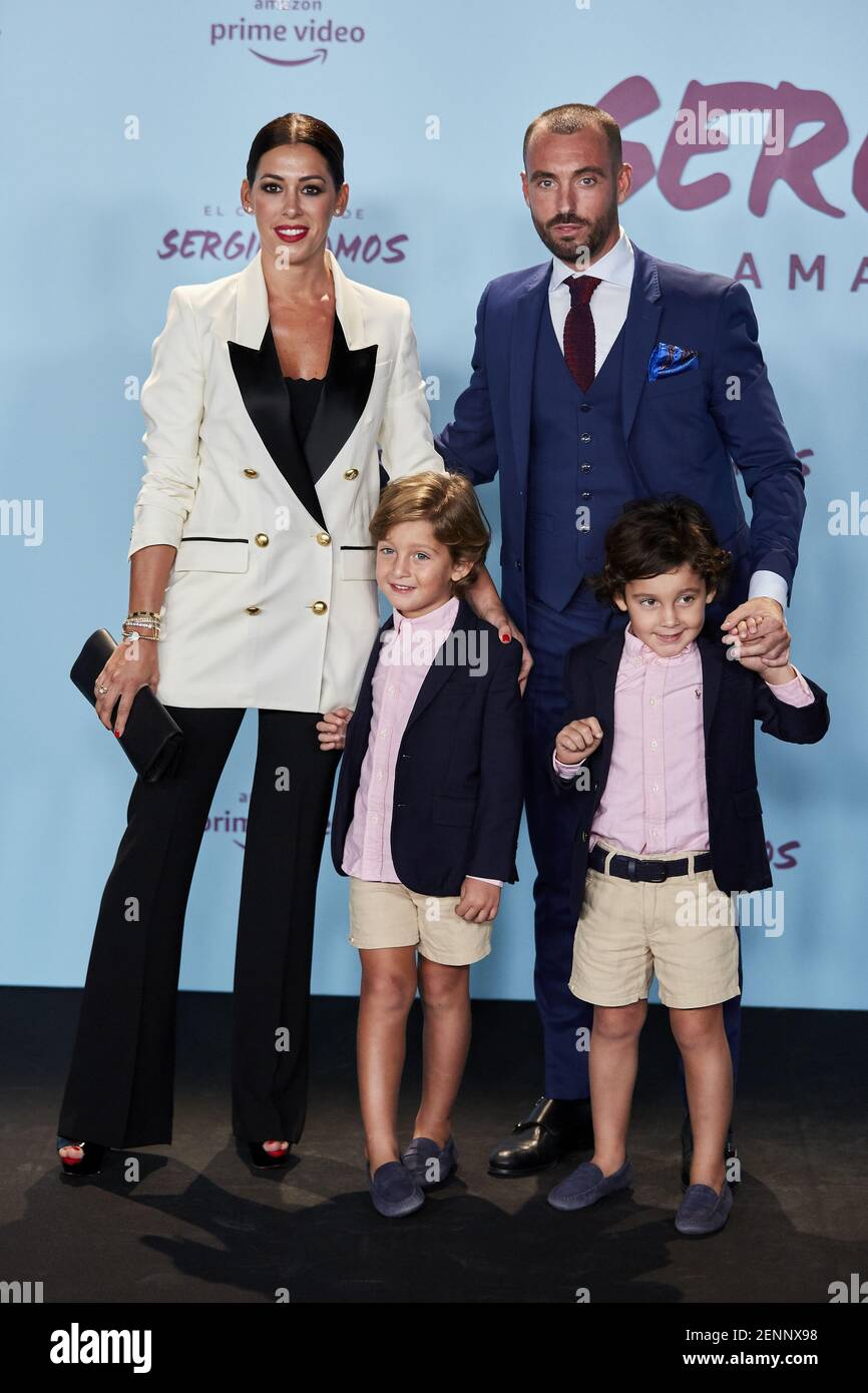 Miriam Ramos and guest attend the El Corazon De Sergio Ramos premiere ...