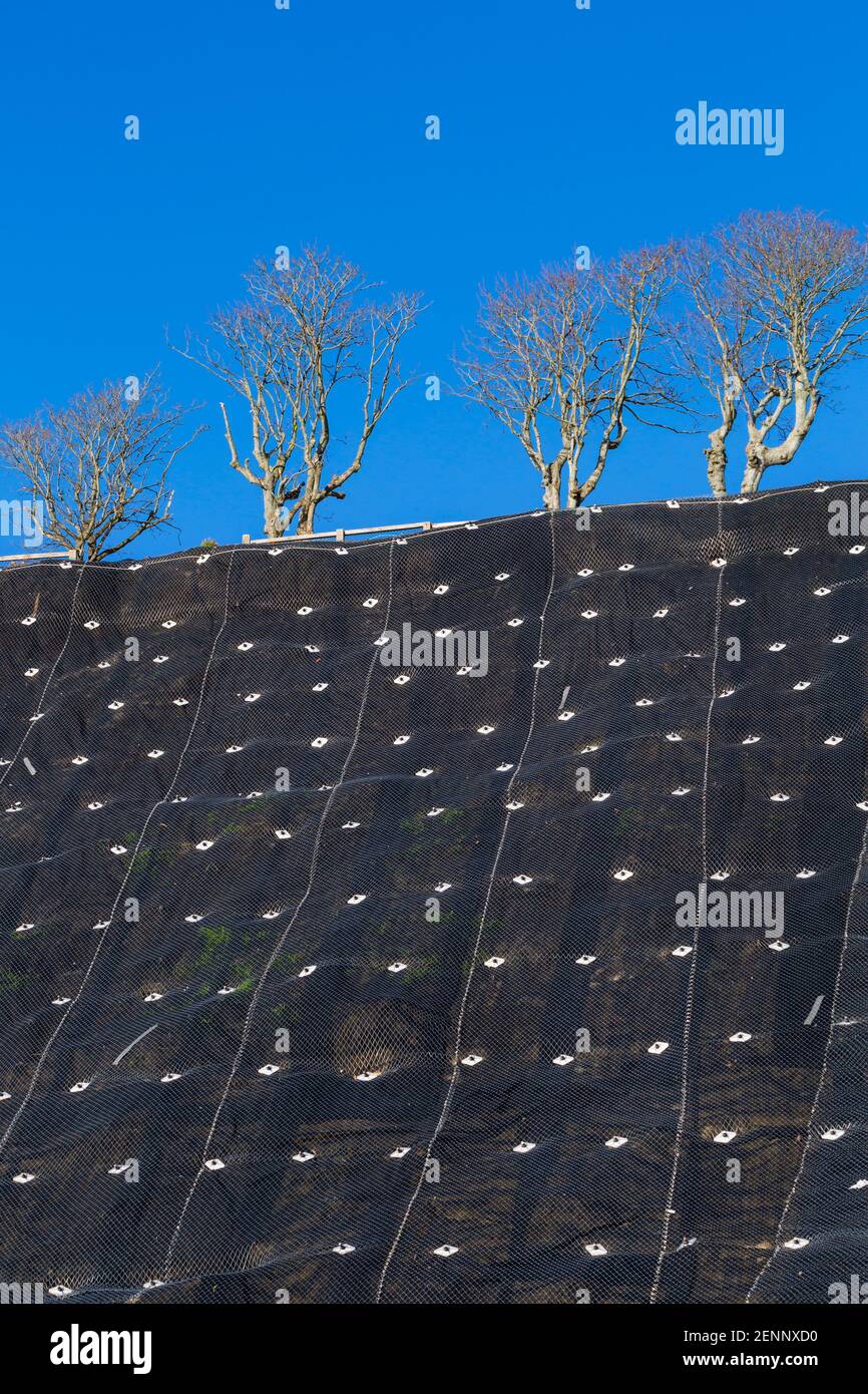 Slope stabilisation hi-res stock photography and images - Alamy