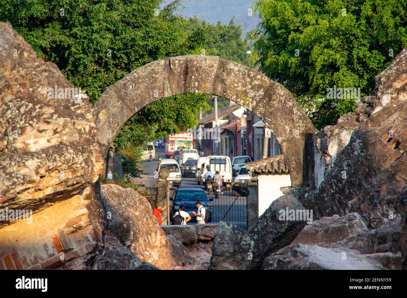 La Recolección Architectural Complex ruins of Antigua, Guatemala Stock ...