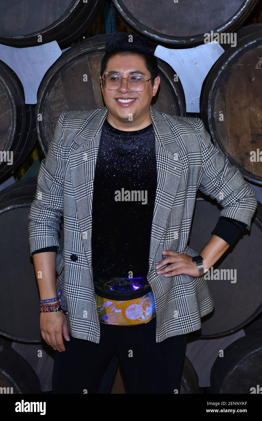 MEXICO CITY, MEXICO - SEPTEMBER 10: Manu NNa poses for photos during a ...