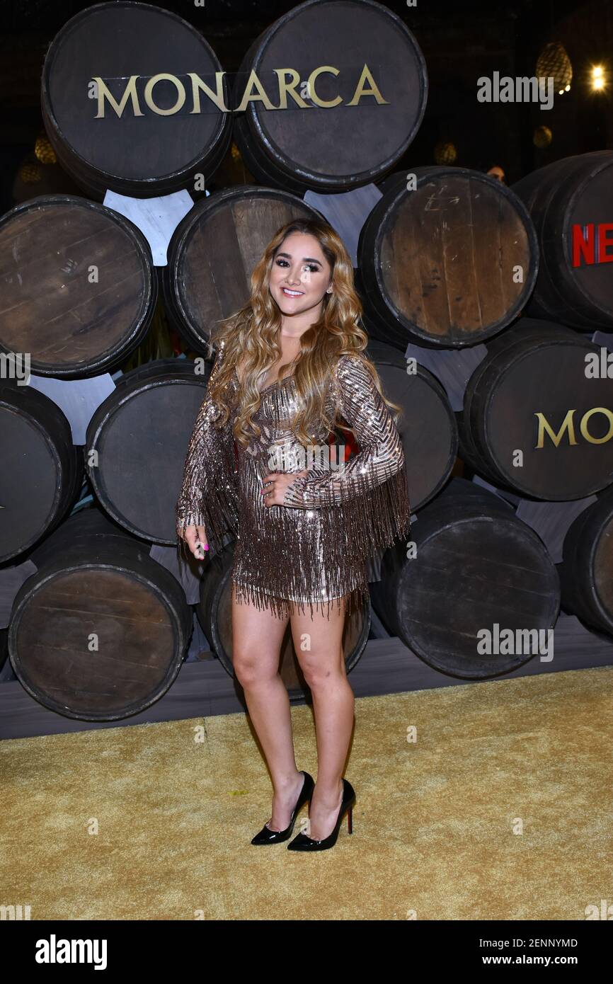 MEXICO CITY, MEXICO - SEPTEMBER 10: Sherlyn Gonzalez poses for photos ...