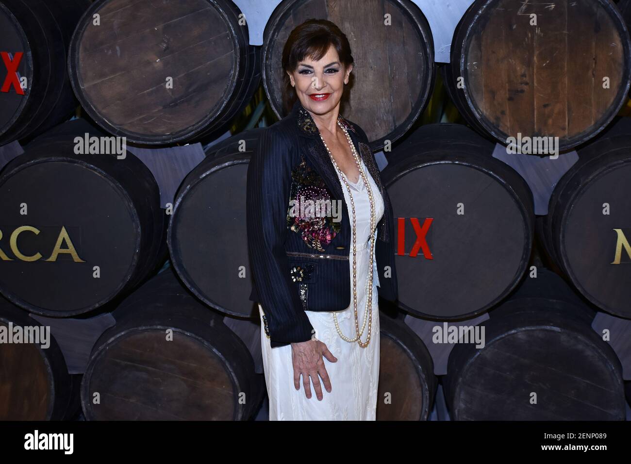 MEXICO CITY, MEXICO - SEPTEMBER 10: Rosa Maria Bianchi poses for photos ...