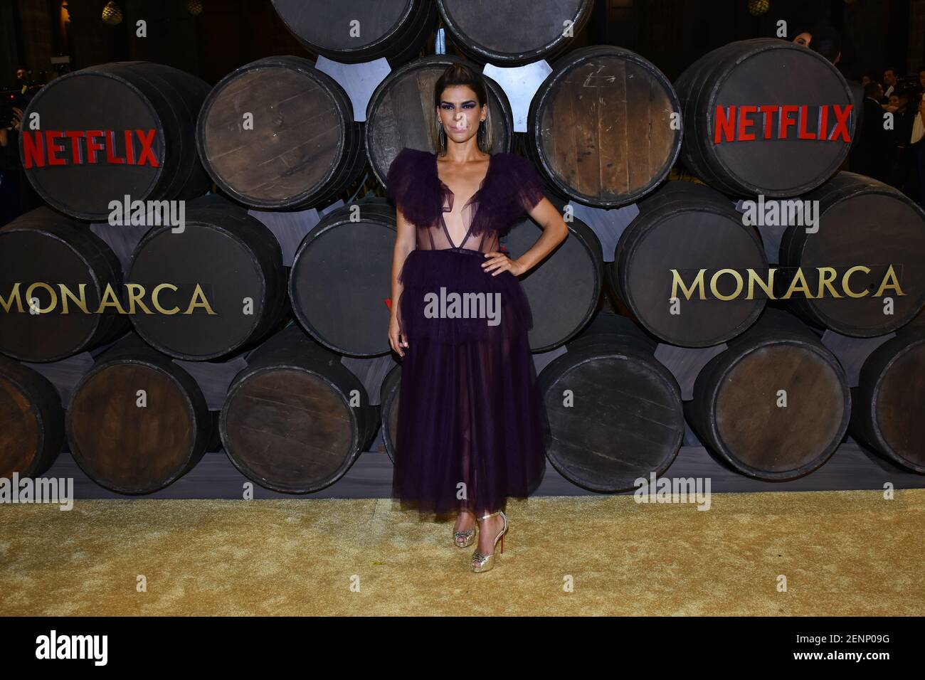 MEXICO CITY, MEXICO - SEPTEMBER 10: Daniela Schmidt poses for photos ...