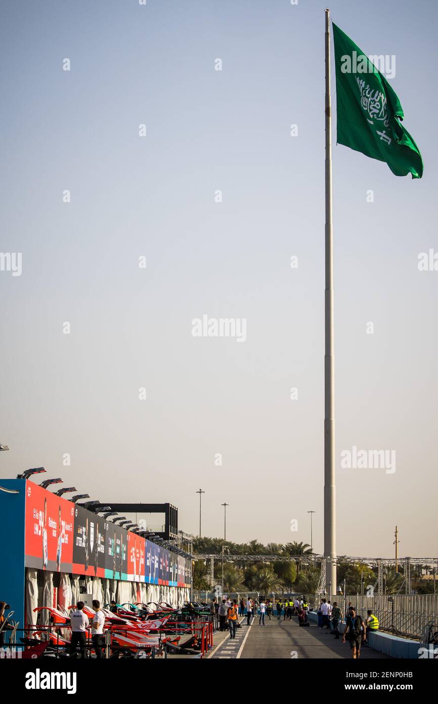 Riyadh flag hi-res stock photography and images - Alamy