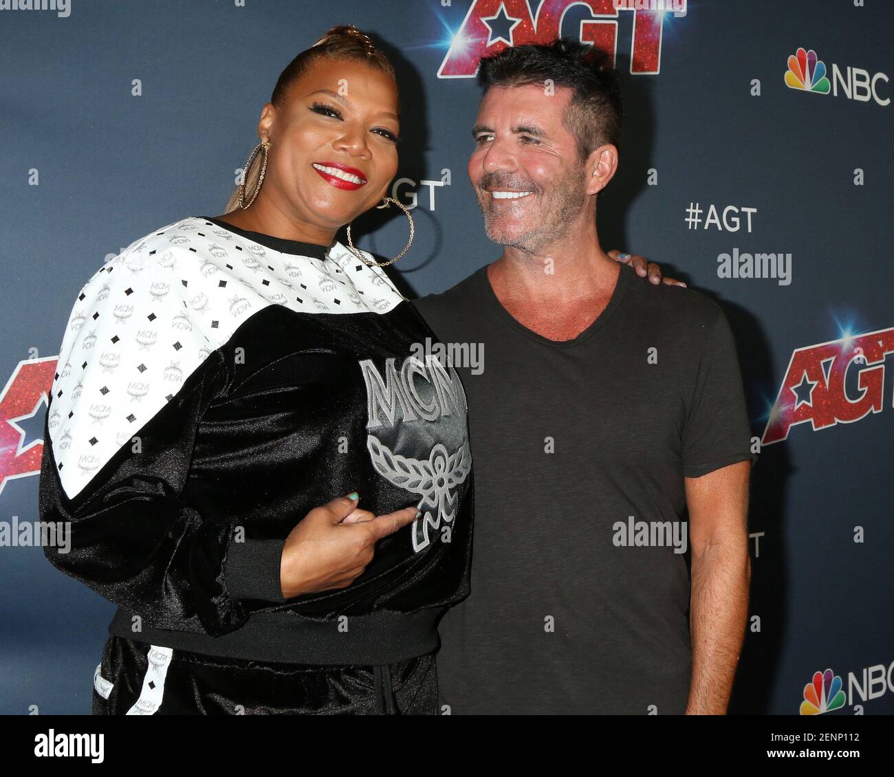 Queen Latifah, Simon Cowell at the "America's Got Talent" Season 14 ...