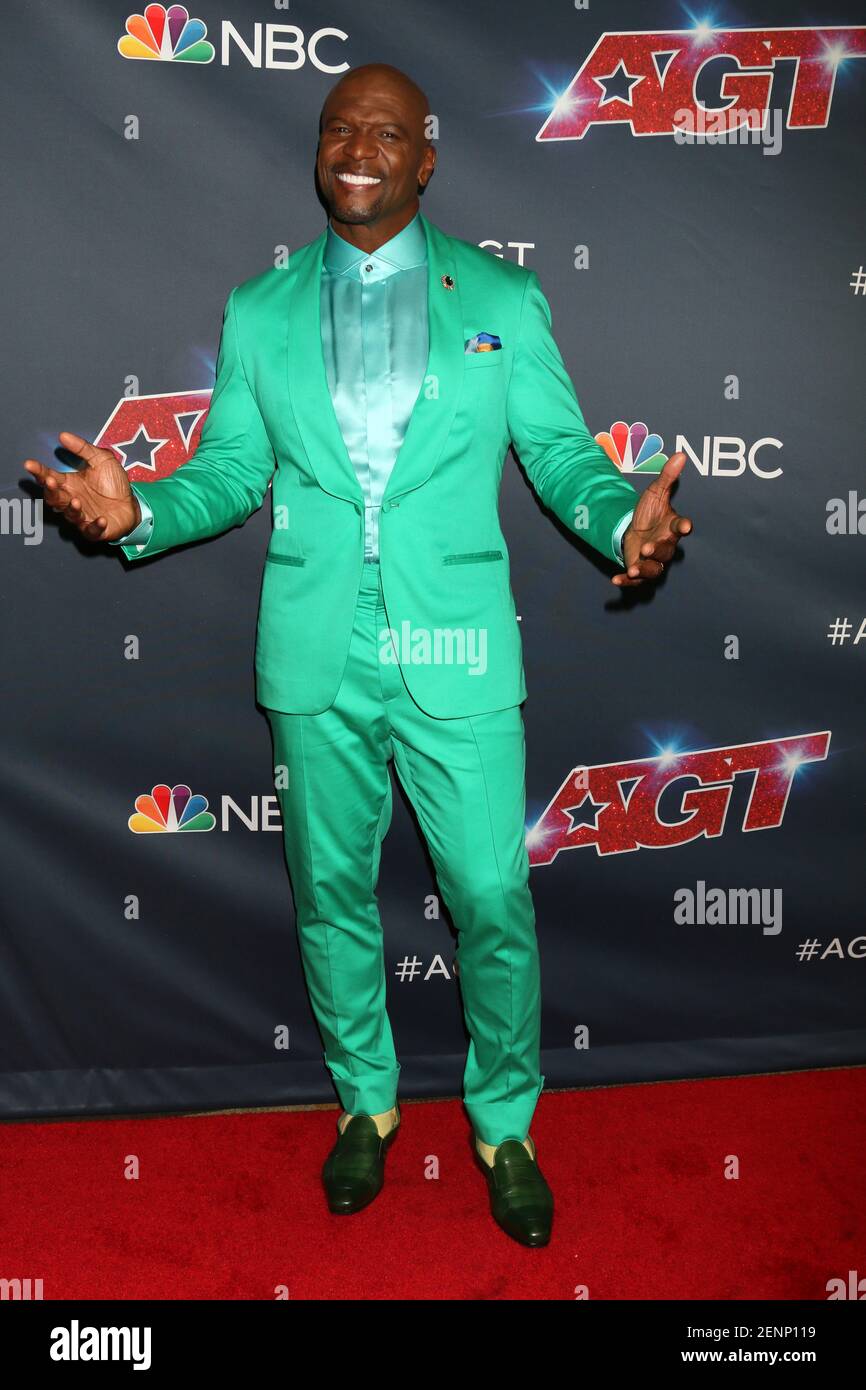 Terry Crews at the "America's Got Talent" Season 14 Live Show Red ...