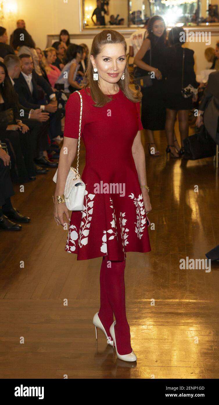 Jean Shafiroff attends Zang Toi 30th anniversary fashion show during ...