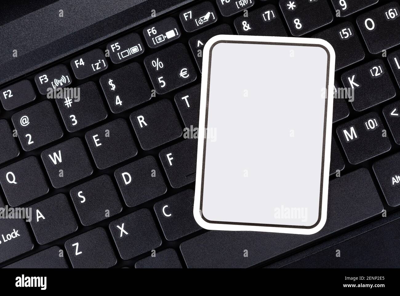 Empty blank logo frame, text frame, rectangle sticker, label, paper ...