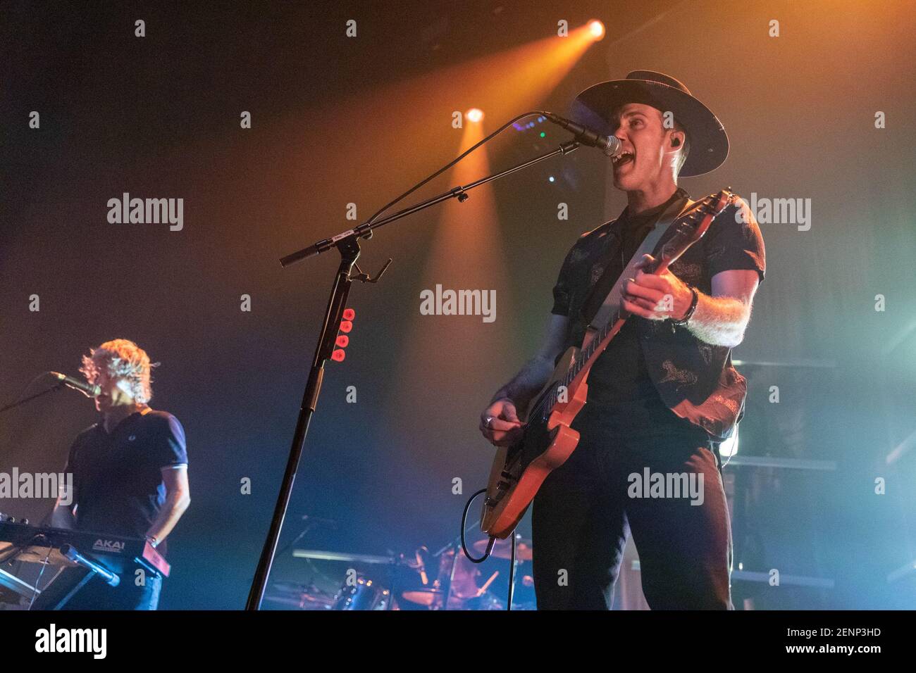 Jimmy Vallance and Tom Howie of Bob Moses at The Sylvee on August, 27 ...