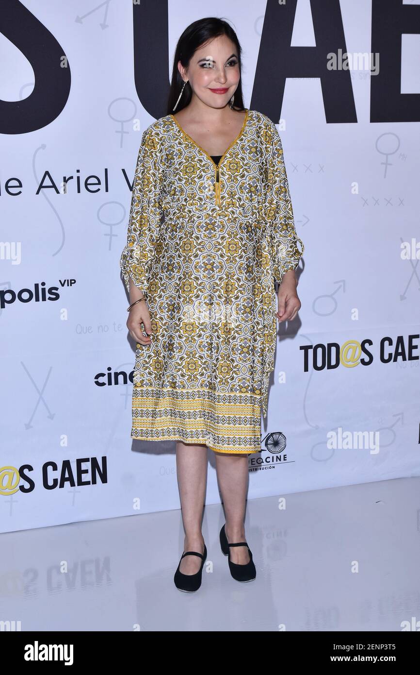 MEXICO CITY, MEXICO - SEPTEMBER 11: Miriam Higareda poses for photos ...