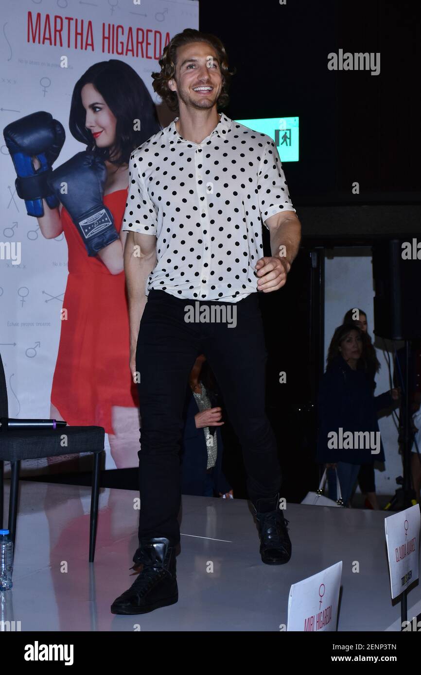 MEXICO CITY, MEXICO - SEPTEMBER 11: Eugenio Siller poses for photos ...