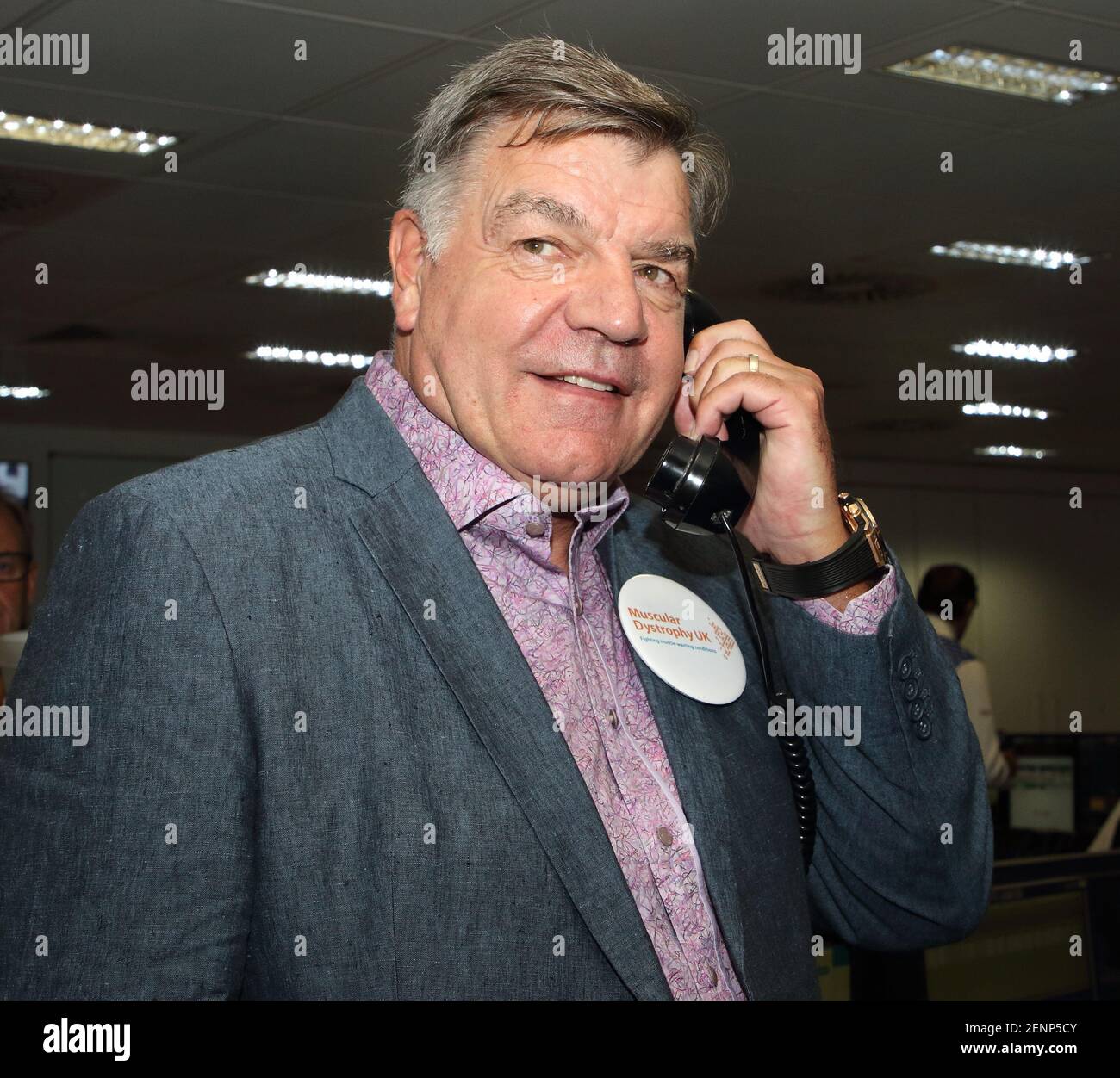 Football Manager Sam Allardyce at the BGC Charity Day 2019 at Canary ...