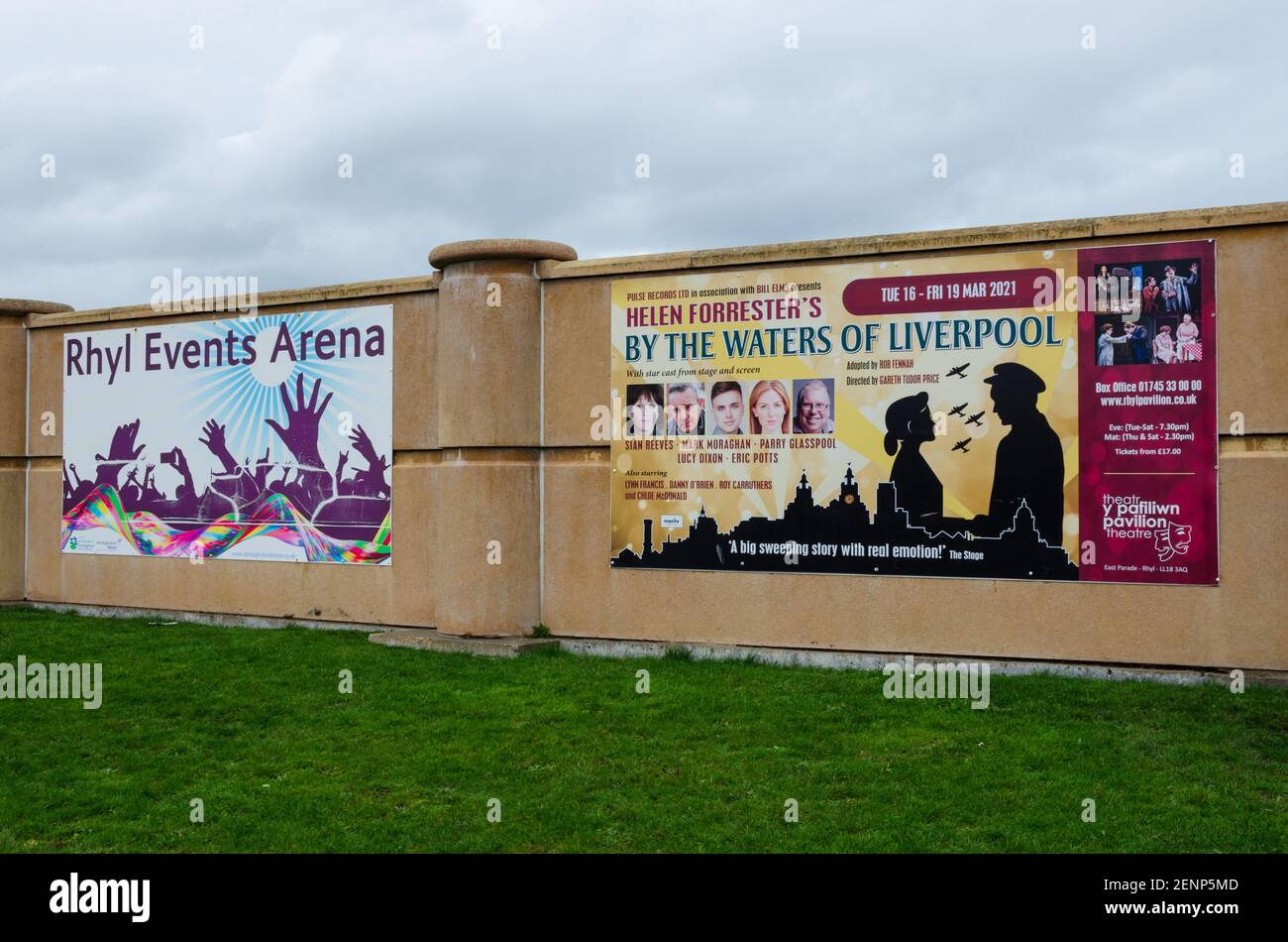 Rhyl poster hi-res stock photography and images - Alamy