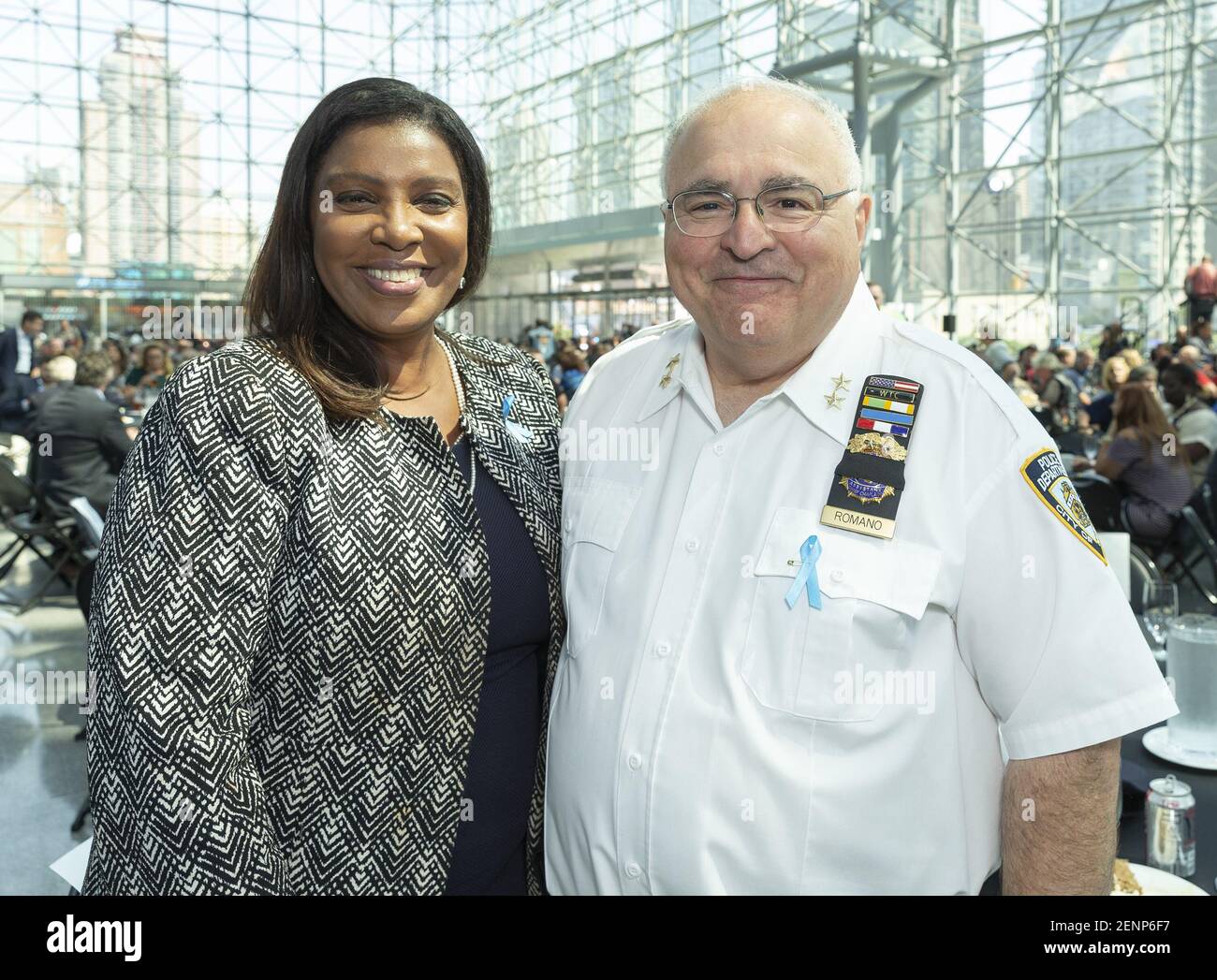 New York State Attorney General Letitia James & Monsignor Robert Romano ...