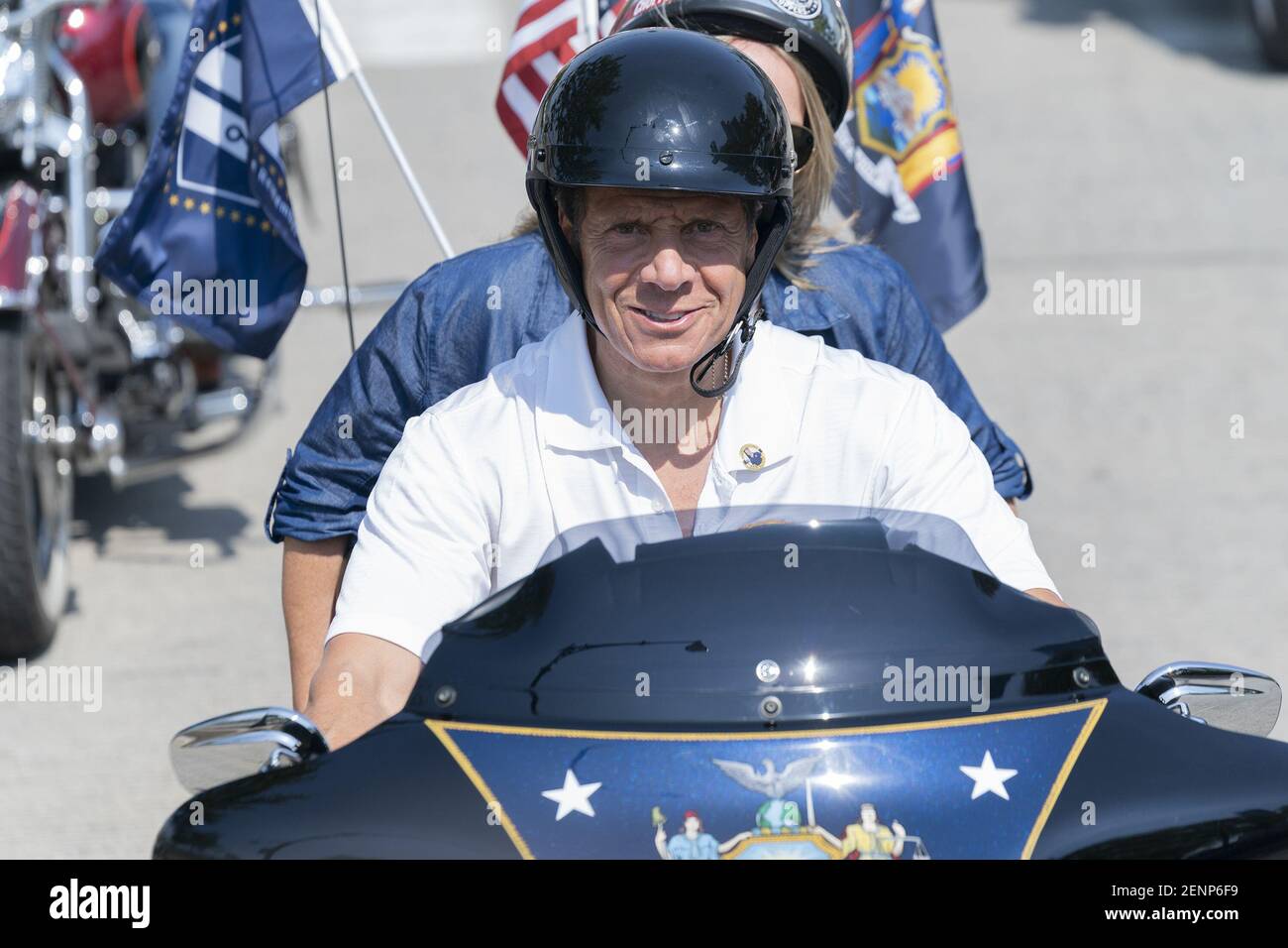 Governor Andrew Cuomo joined more than 700 motorcycle riders to ...