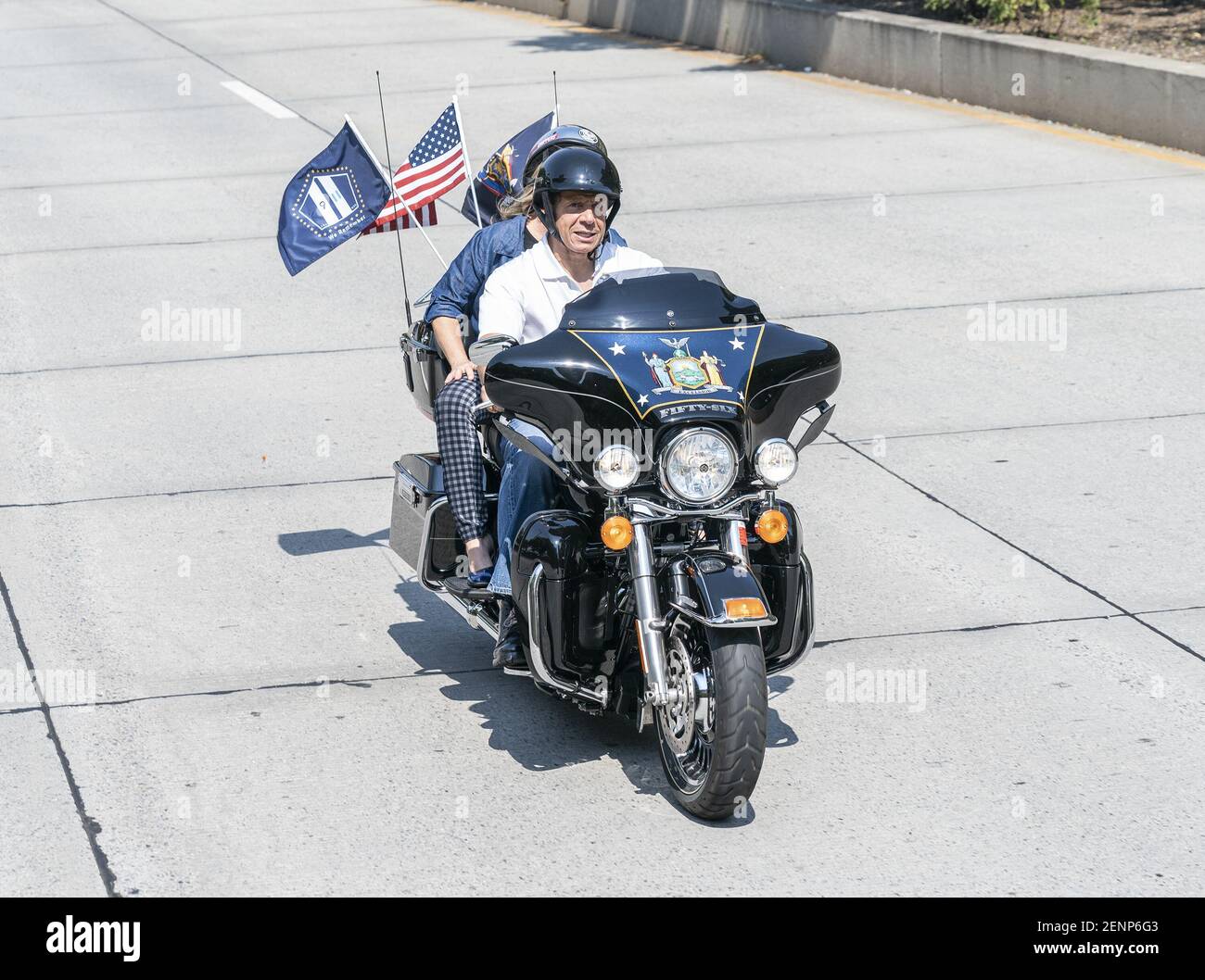 Governor Andrew Cuomo joined more than 700 motorcycle riders to ...
