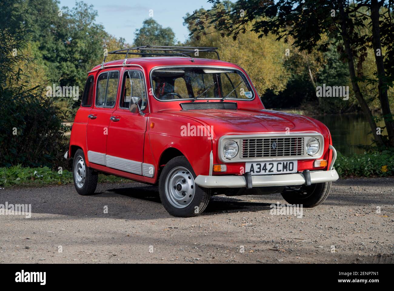 1984 Renault 4 GTL French small car Stock Photo - Alamy