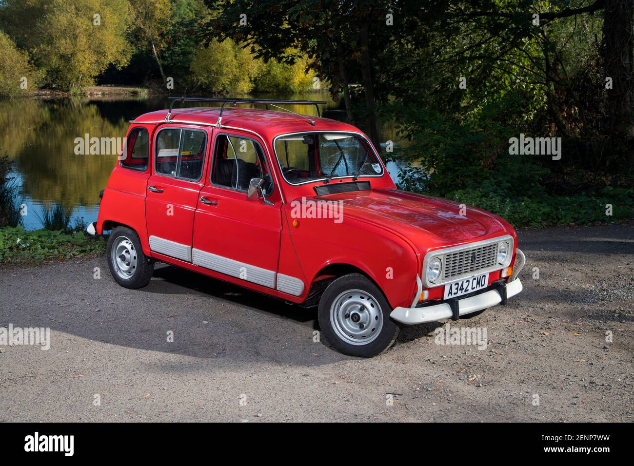 1984 Renault 4 GTL French small car Stock Photo - Alamy