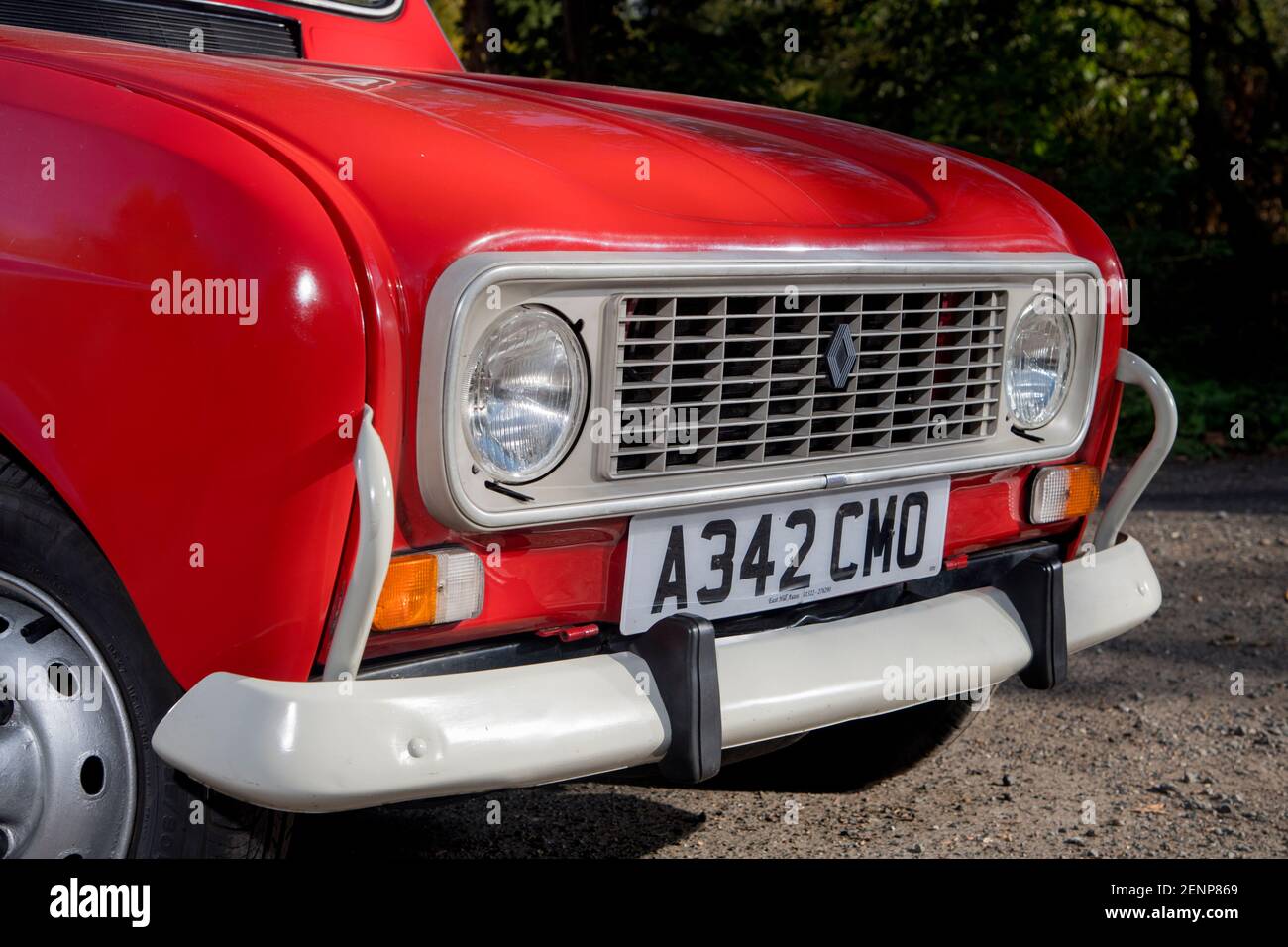 1984 Renault 4 GTL French small car Stock Photo - Alamy