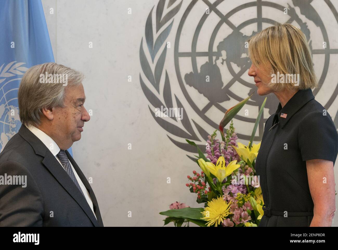 US Ambassador Kelly Craft presents credentials as Permanent ...