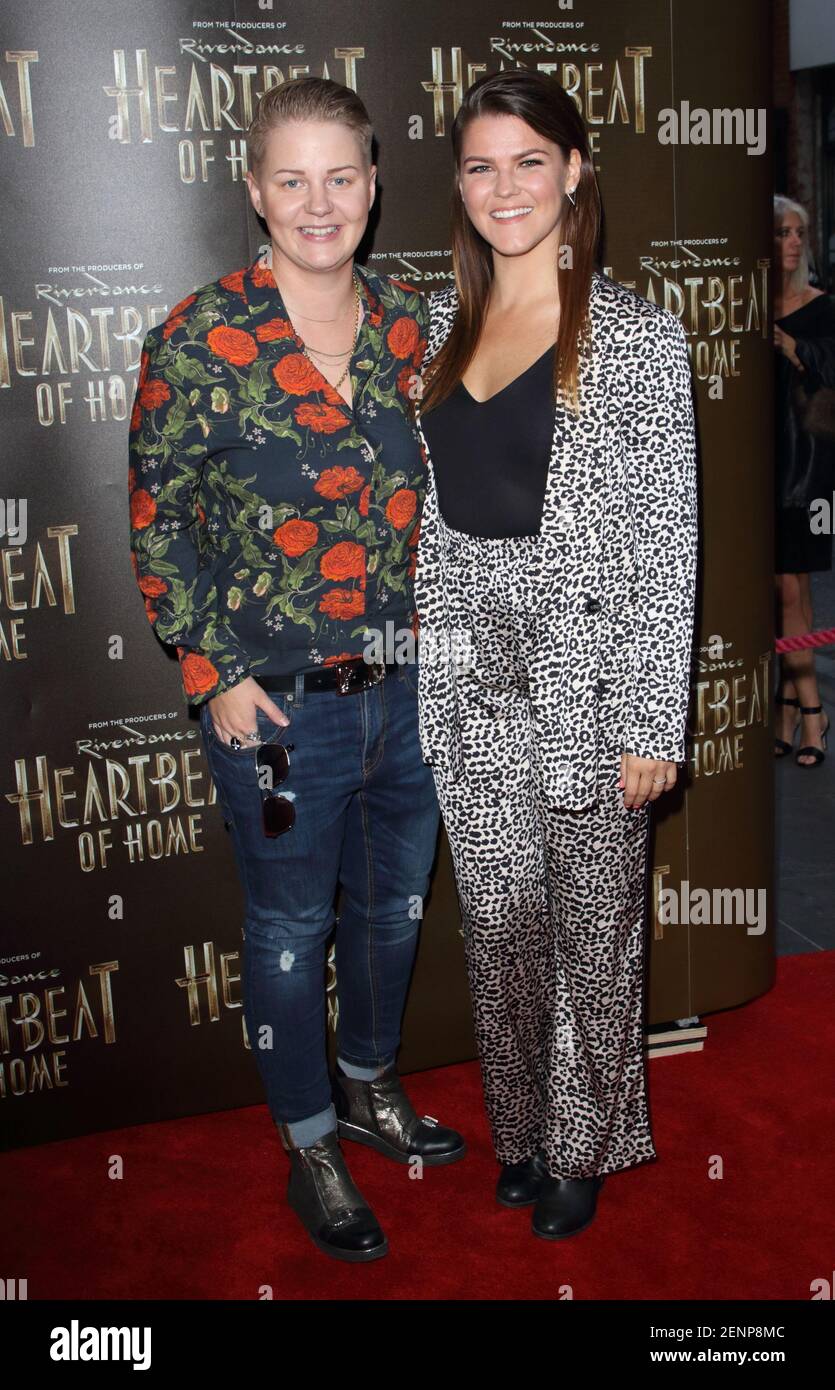 Saara Aalto and Meri Sopanen at the Heartbeat of Home Press Night at ...