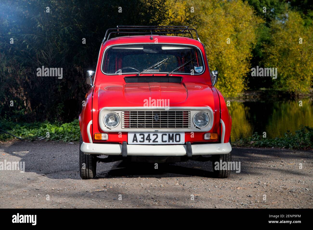 1984 Renault 4 GTL French small car Stock Photo - Alamy