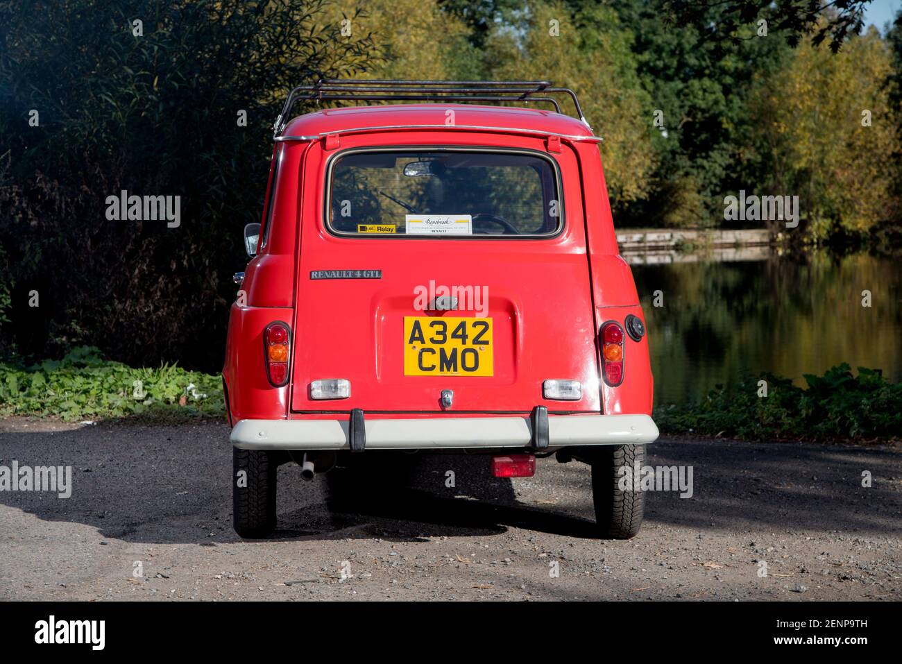 1984 Renault 4 GTL French small car Stock Photo - Alamy