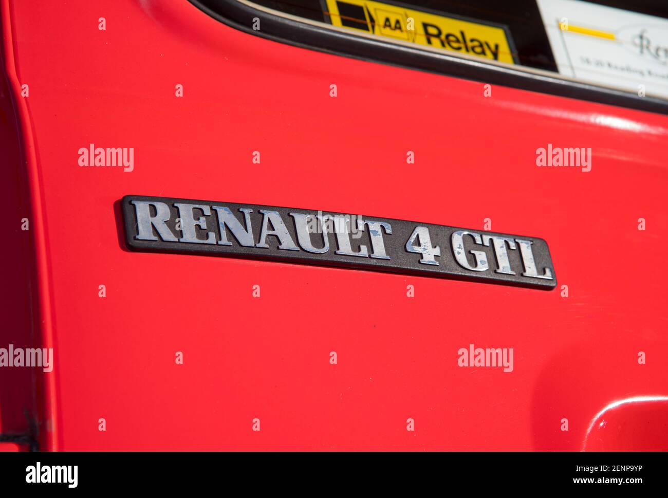 1984 Renault 4 GTL French small car Stock Photo - Alamy