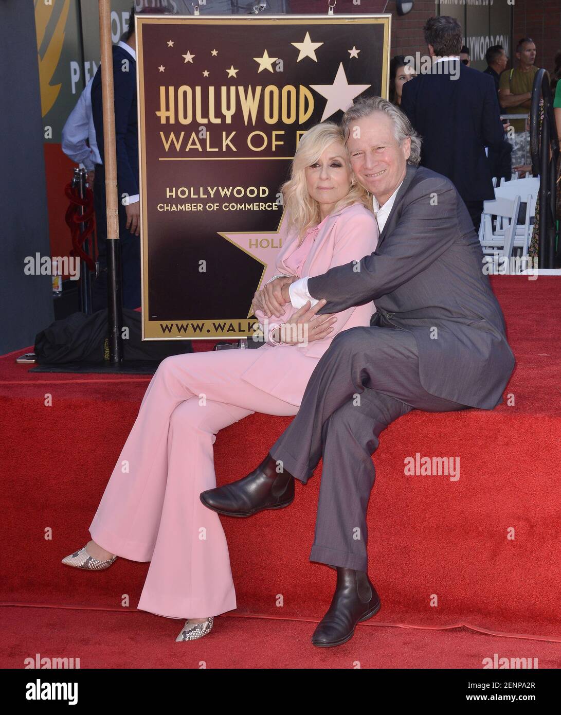 (L-R) Judith Light and Husband Robert Desiderio at the Judith Light ...