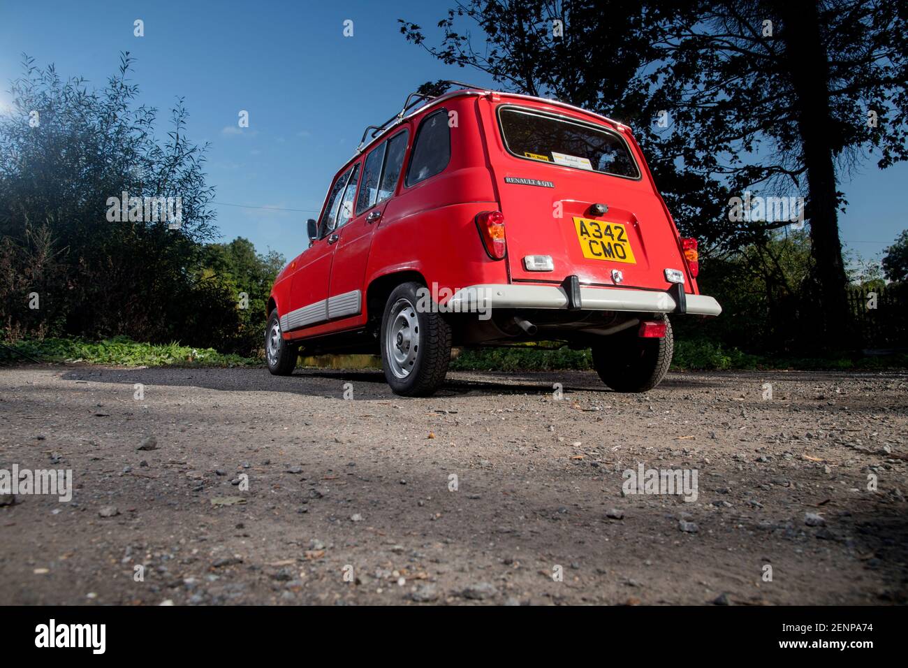 1984 Renault 4 GTL French small car Stock Photo - Alamy