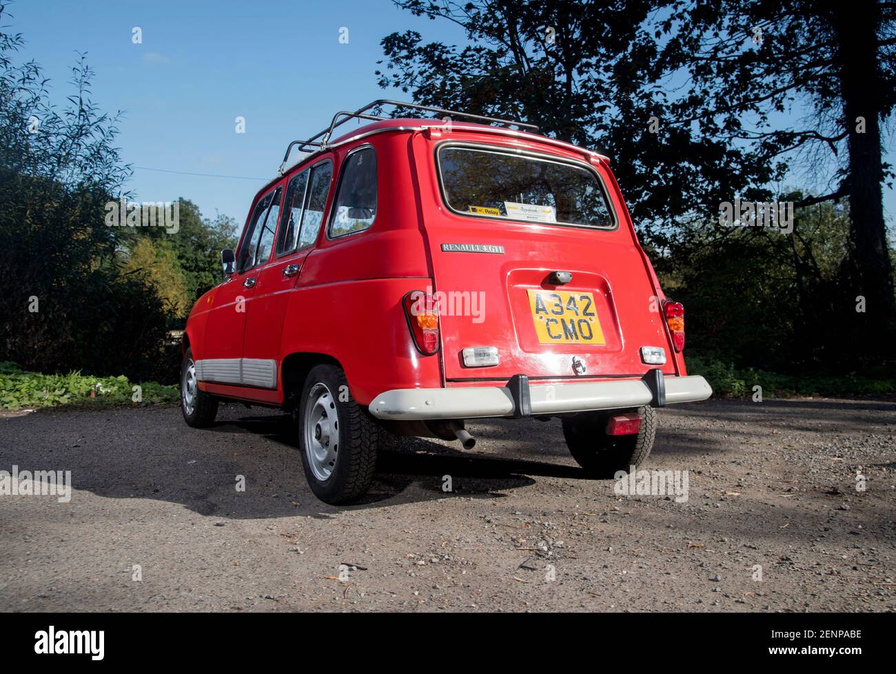 1984 Renault 4 GTL French small car Stock Photo - Alamy