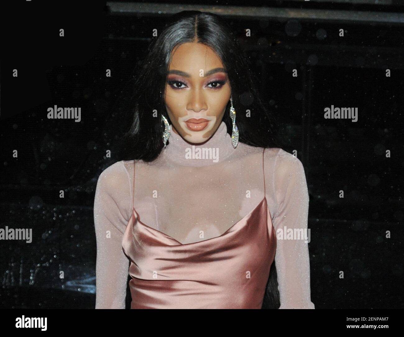 Winnie Harlow arrives at L'Avenue at Saks Fifth Avenue in New York, NY ...