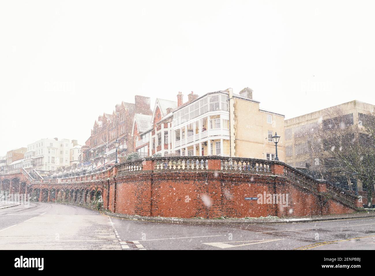 Ramsgate kent snow hi-res stock photography and images - Alamy