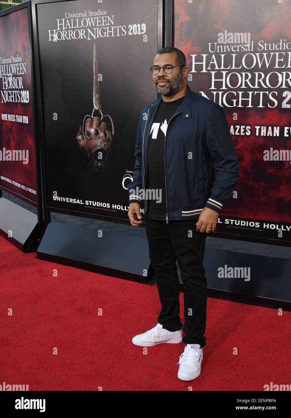Jordan Peele arrives at the Opening Night of Universal Studios ...