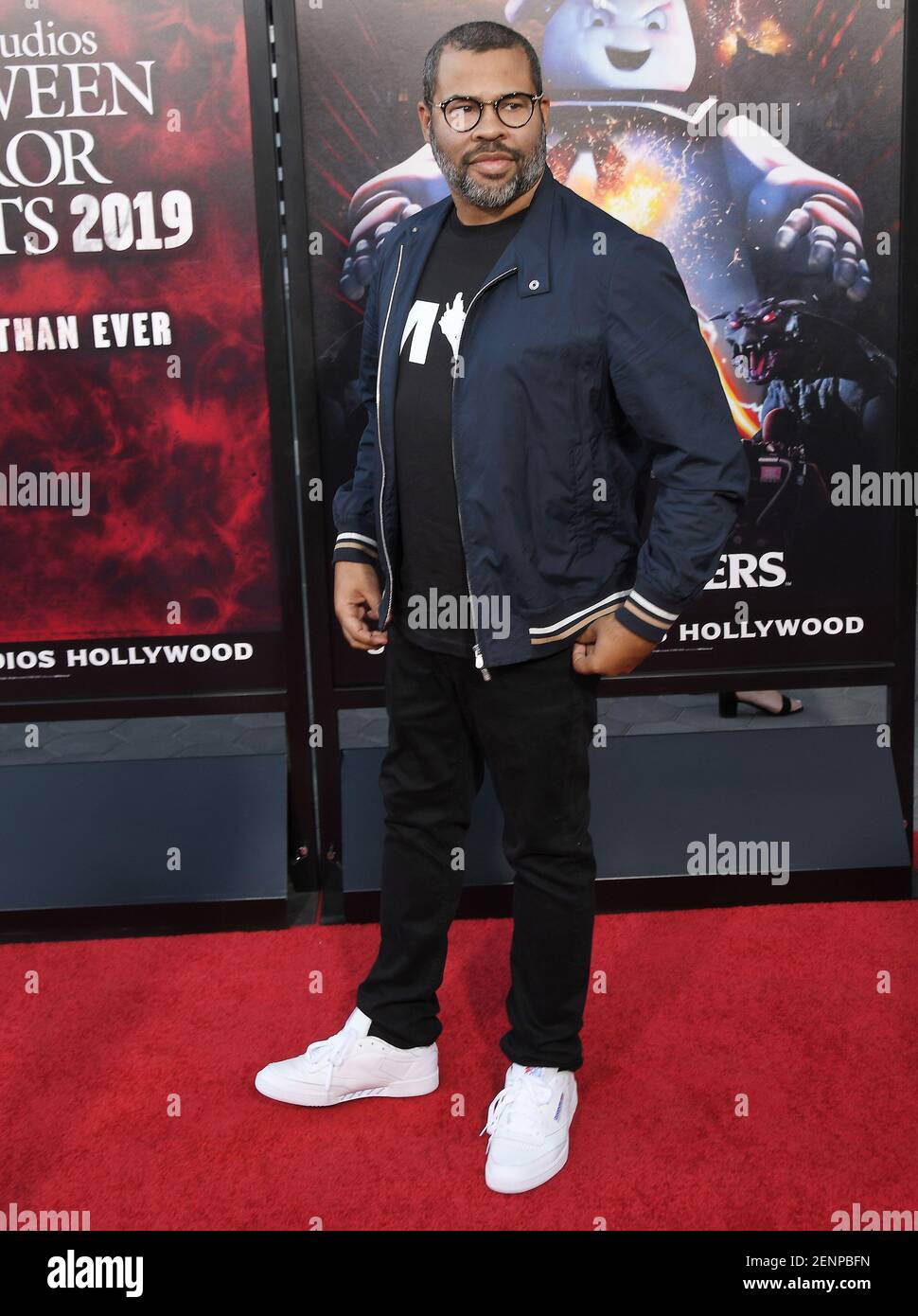 Jordan Peele arrives at the Opening Night of Universal Studios ...