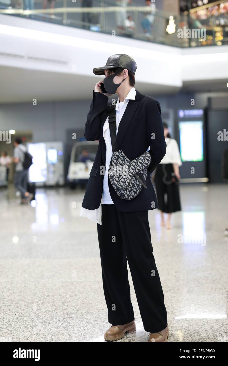 Chinese actress, singer and model Zhang Xinyu or Viann Zhang arrives at ...