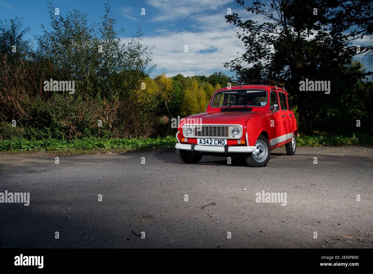 1984 Renault 4 GTL French small car Stock Photo - Alamy