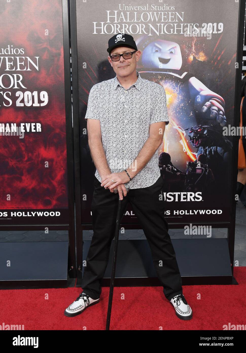 John Murdy arrives at the Opening Night of Universal Studios' HALLOWEEN ...
