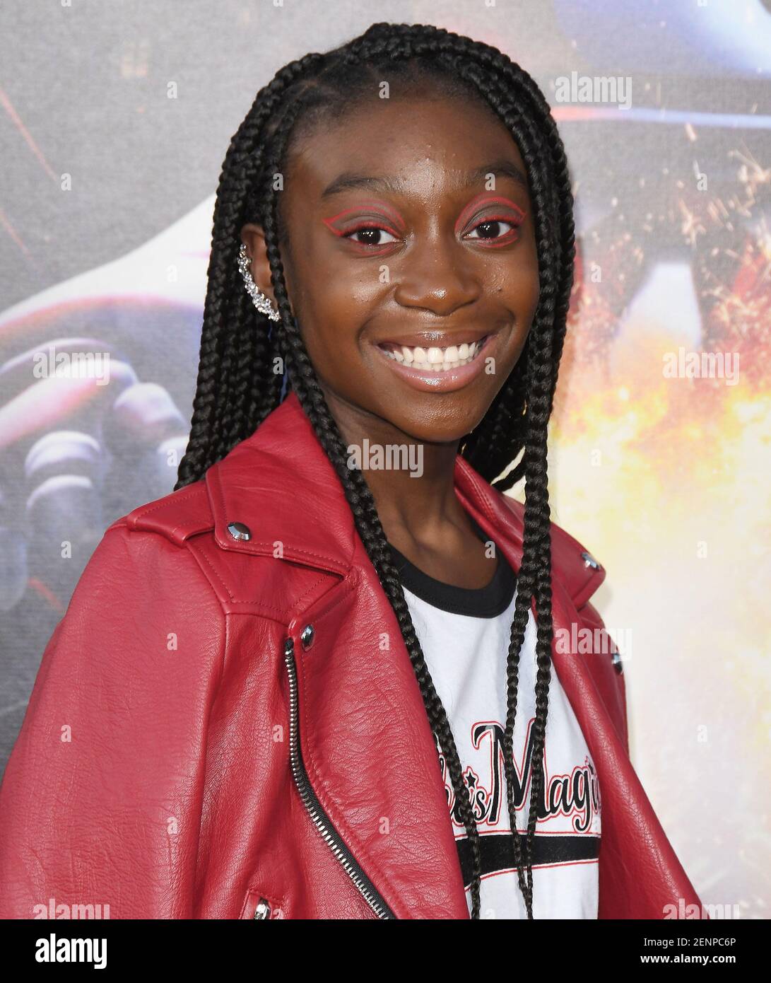 Shahadi Wright Joseph arrives at the Opening Night of Universal Studios ...