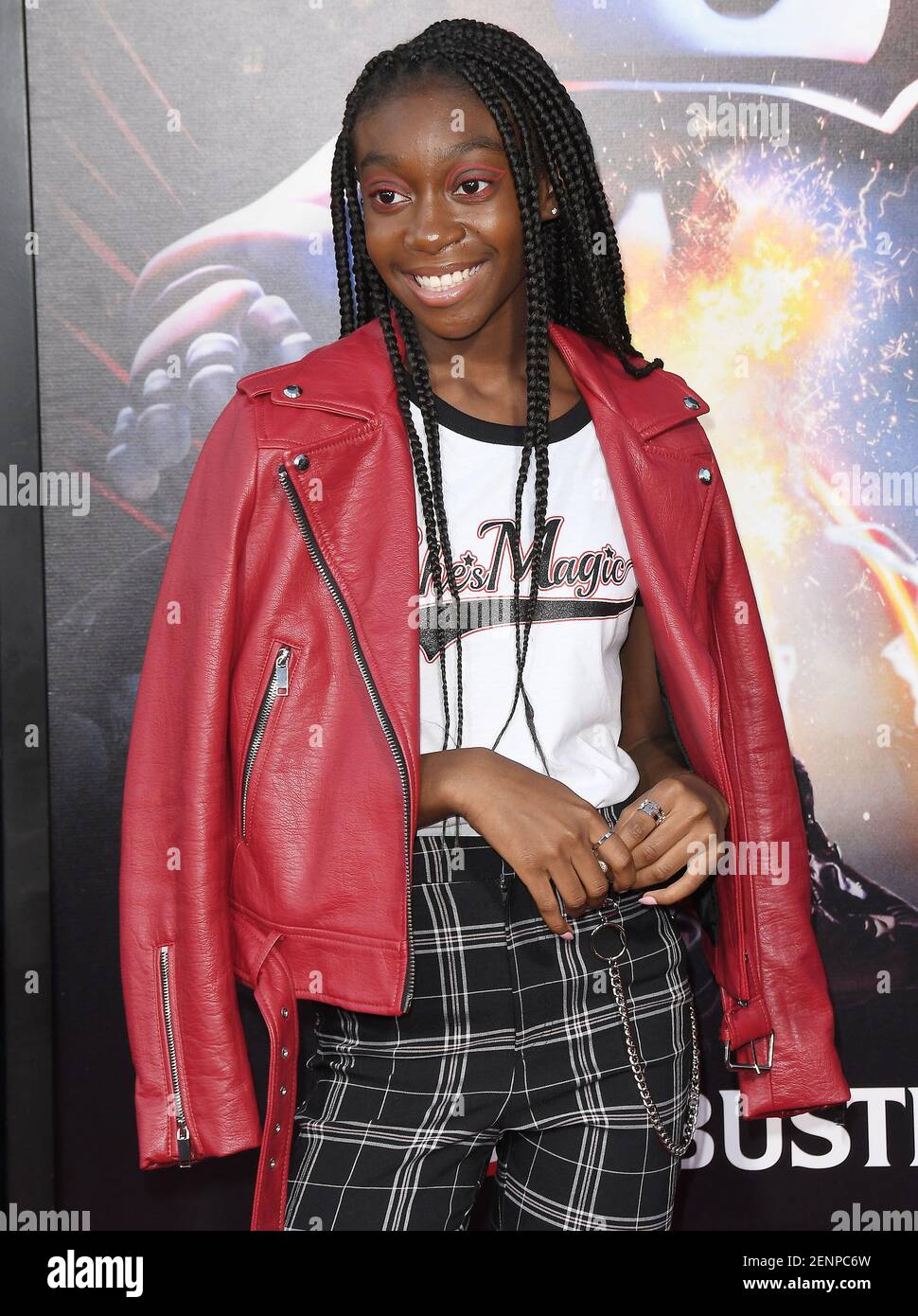 Shahadi Wright Joseph arrives at the Opening Night of Universal Studios ...