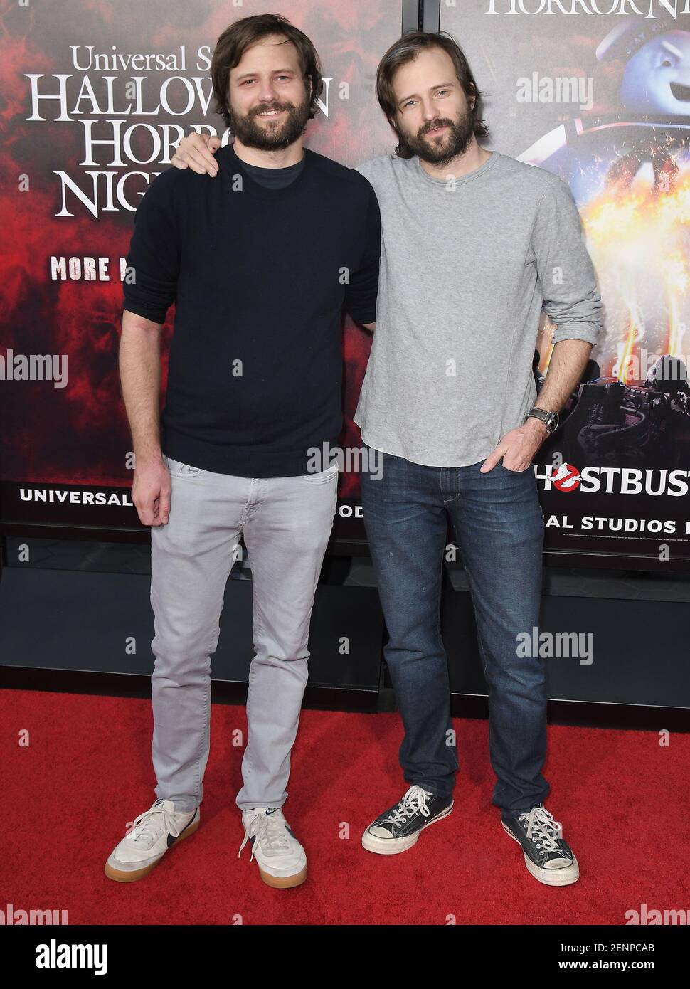 Matt Duffer and Ross Duffer at the Opening Night of Universal Studios ...