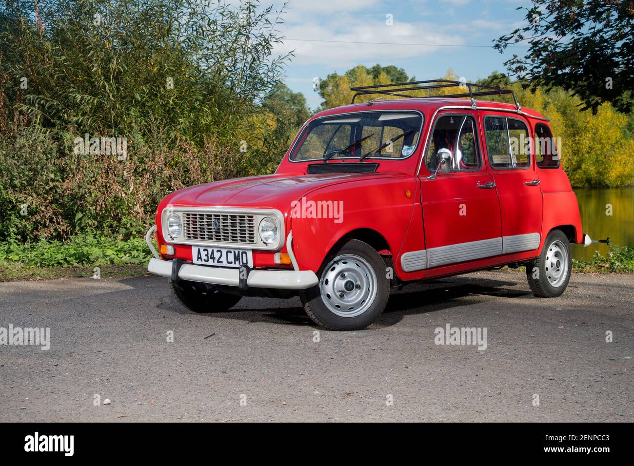 1984 Renault 4 GTL French small car Stock Photo - Alamy