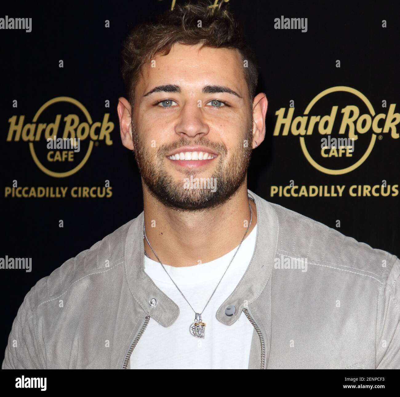 Kieran Nicholls on the red carpet at the Hard Rock Cafe Piccadilly ...