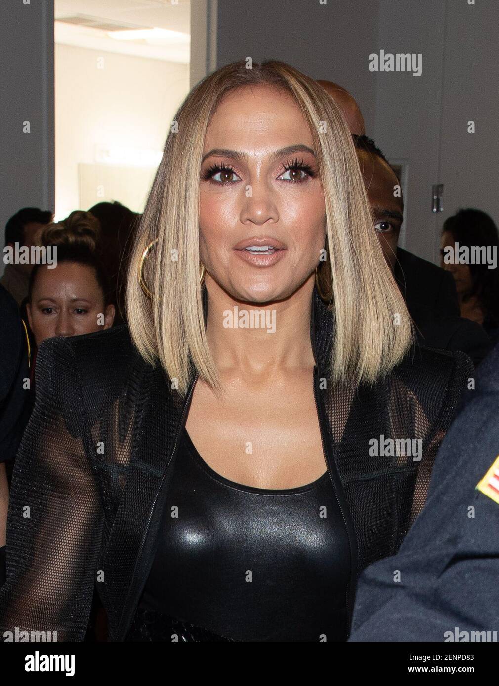 MIAMI, FL - SePT 13: Jennifer Lopez is seen during Univision's ...