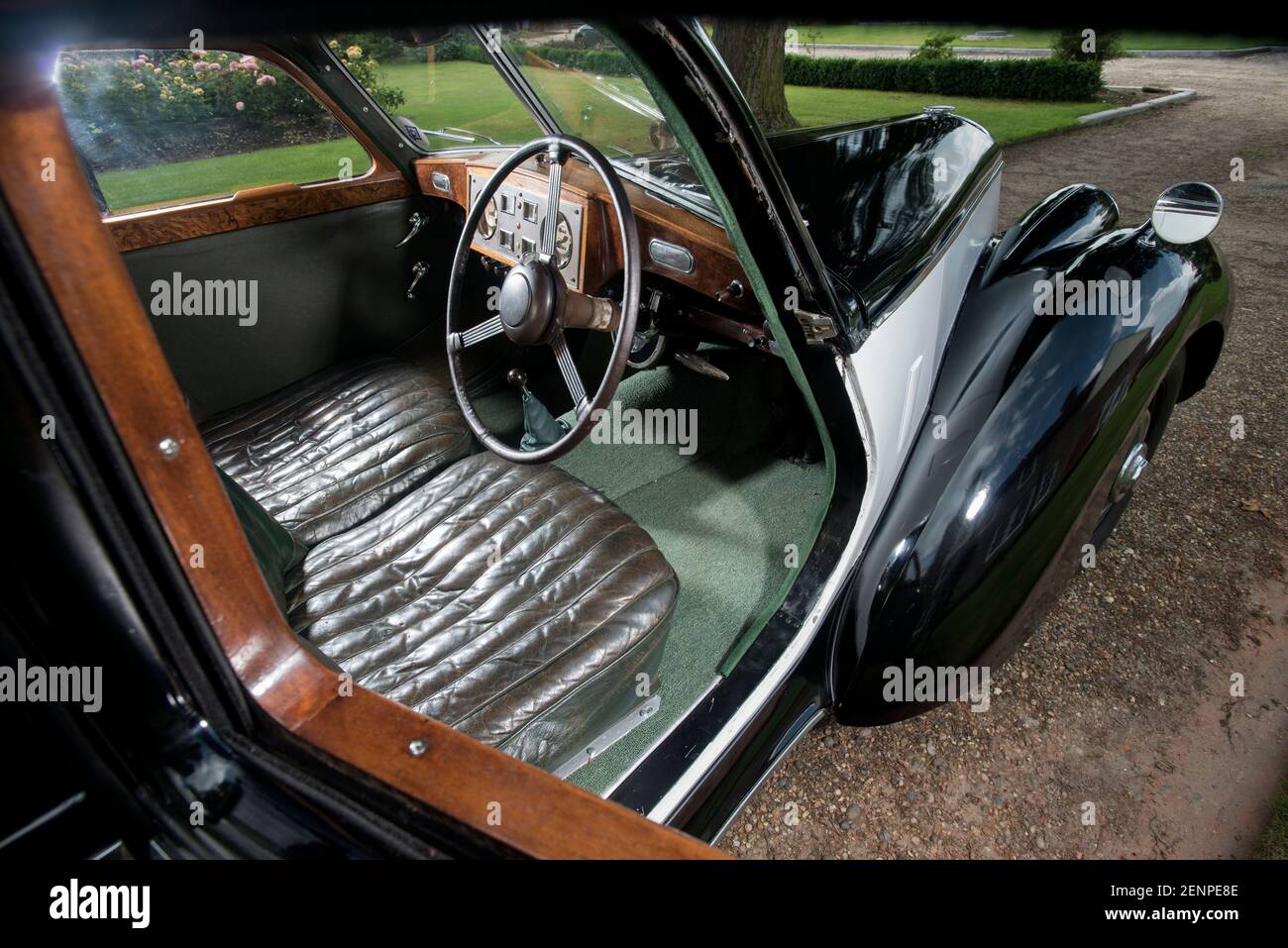 1954 Riley RME classic British saloon car Stock Photo - Alamy